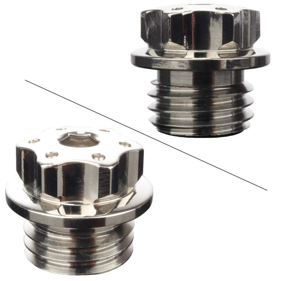 カワサキ 汎用 オイルフィラーキャップ M20 P2.5 六角ホールヘッド シルバー SUS304 ステンレス ホンダ ヤマハ ドゥカティ等 TH0263 : オートパーツ専門店 EALE ...