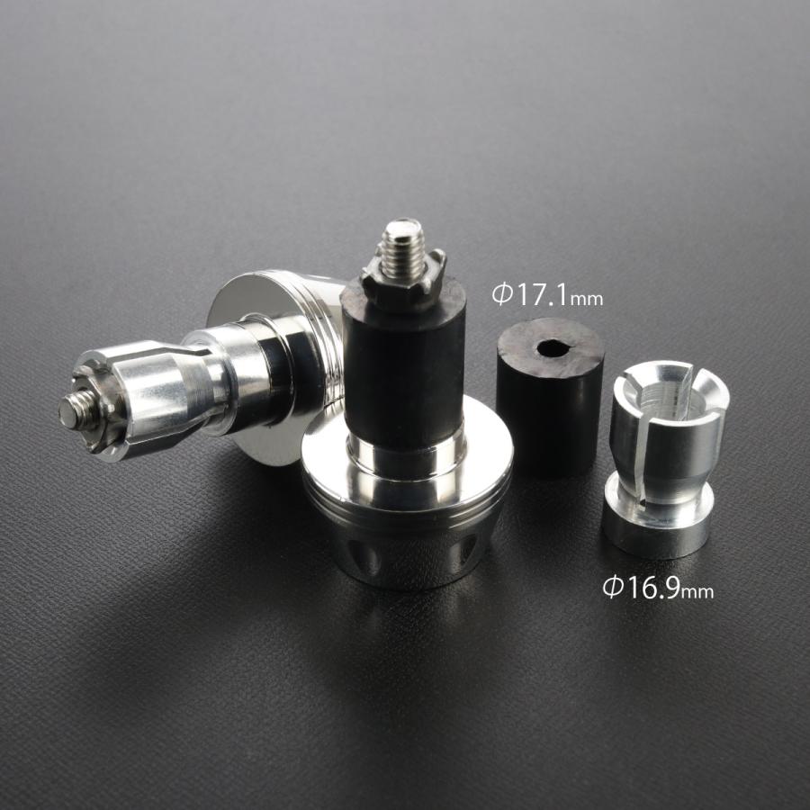 バイク用 バーエンド キャップ 適合ハンドルパイプ内径17mm ウエイト ステンレス 2個セット シルバー TH0427 : オートパーツ専門店 EALE store - 通販 - Yahoo ...