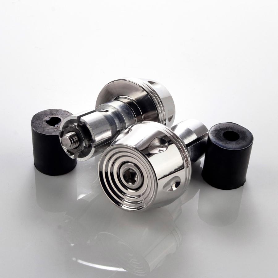 バイク用 バーエンド キャップ 適合ハンドルパイプ内径17mm ウエイト ステンレス 2個セット シルバー TH0427 : オートパーツ専門店 EALE store - 通販 - Yahoo ...