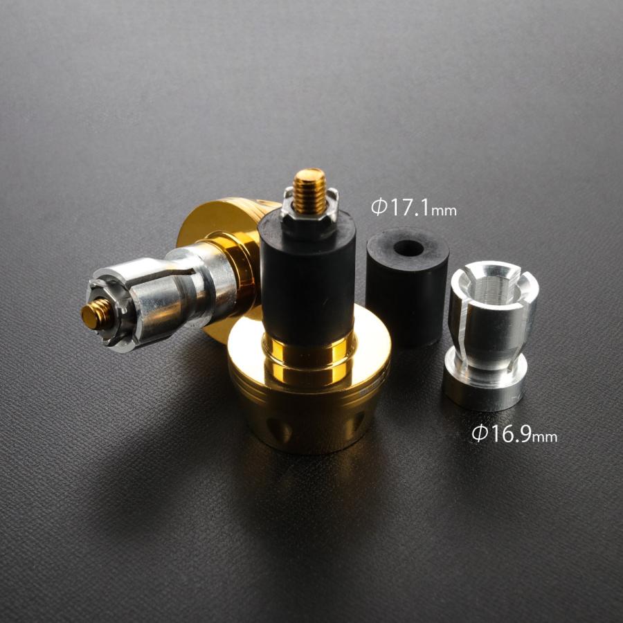 バイク用 バーエンド キャップ 適合ハンドルパイプ内径17mm ウエイト ステンレス 2個セット ゴールド TH0428 : オートパーツ専門店 EALE store - 通販 - Yahoo ...