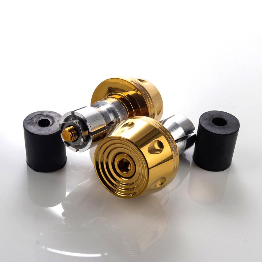 バイク用 バーエンド キャップ 適合ハンドルパイプ内径17mm ウエイト ステンレス 2個セット ゴールド TH0428 : オートパーツ専門店 EALE store - 通販 - Yahoo ...