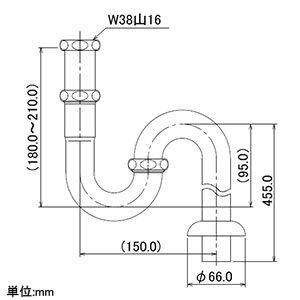 カクダイ Sトラップ 32 433-301 : Earth Community - 通販 - Yahoo!ショッピング