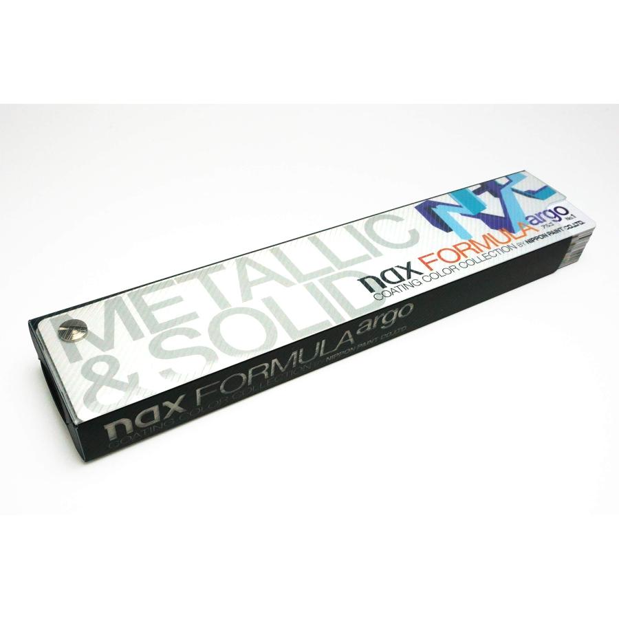 日本ペイント nax FORMULA argo (フォーミュラアルゴ) NO.1 メタリック 色見本帳 : Earth Community - 通販 - Yahoo!ショッピング