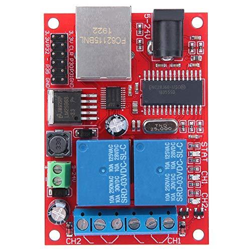 Pomya コントローラーモジュール LANイーサネット高品質2way リレーボード遅延スイッチ DC5V-24V : Earth Community - 通販 - Yahoo!ショッピング