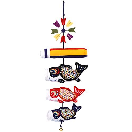 鯉のぼり 室内 こいのぼり 卓上 ミニ ちりめん 端午の節句 吊るし飾り 高さ約54cm : Earth Community - 通販 - Yahoo!ショッピング