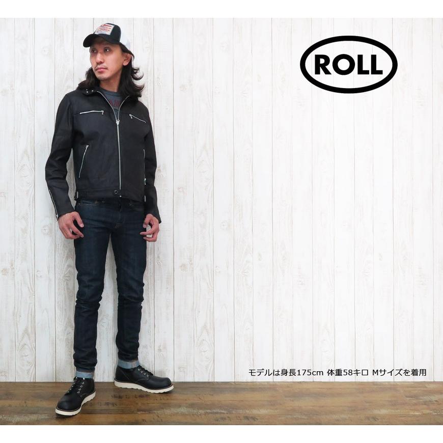 ROLL COTTON RIDERS JACKET コットンライダースジャケット 羽織物
