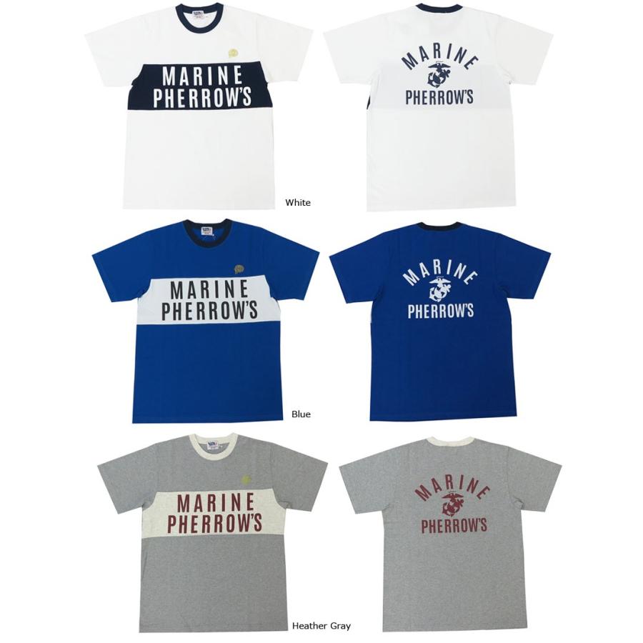 フェローズ Pherrow's 半袖 Tシャツ "MARINE PHERROWS" 19S-PCY1 : 19s-pcy1 : EARTH MARKET - 通販 - Yahoo!ショッピング