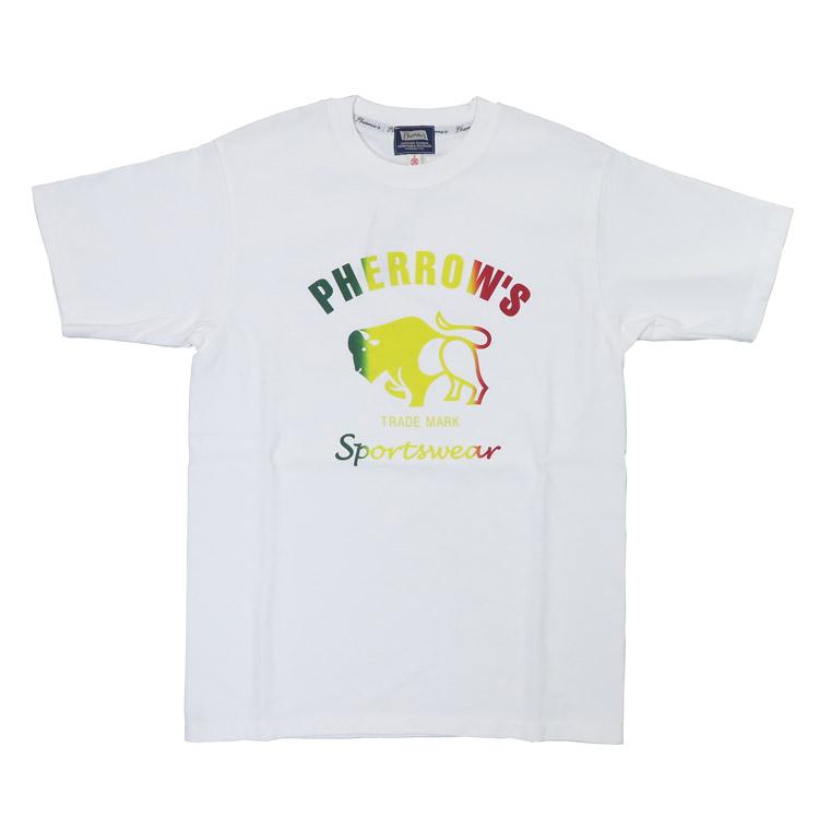 フェローズ PHERROW'S 半袖 Tシャツ プリント グラデーション バッファロー「Buffalo」24S-PT2-G : 24s-pt2-g : EARTH MARKET - 通販 ...