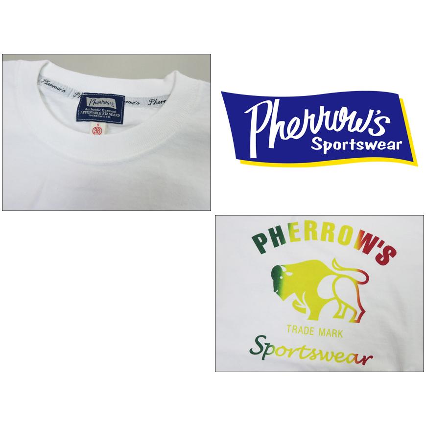 フェローズ PHERROW'S 半袖 Tシャツ プリント グラデーション バッファロー「Buffalo」24S-PT2-G : 24s-pt2-g : EARTH MARKET - 通販 ...