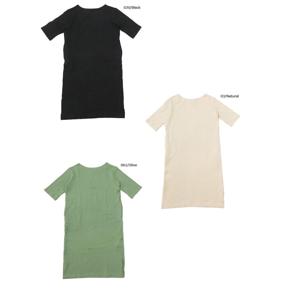 Johnbull（ジョンブル） レディース 天竺 カット ワンピース 無地