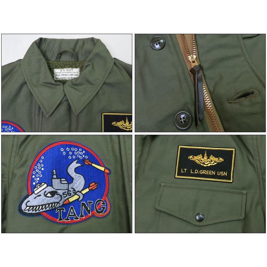 BUZZ RICKSON'S バズリクソンズ Buzz Rickson's A-2 デッキジャケット U.S.NAVY"SS-563 USS TANG"BR15339 : EARTH ...