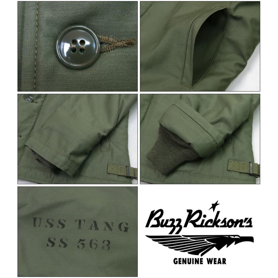 BUZZ RICKSON'S バズリクソンズ Buzz Rickson's A-2 デッキジャケット U.S.NAVY"SS-563 USS TANG"BR15339 : EARTH ...