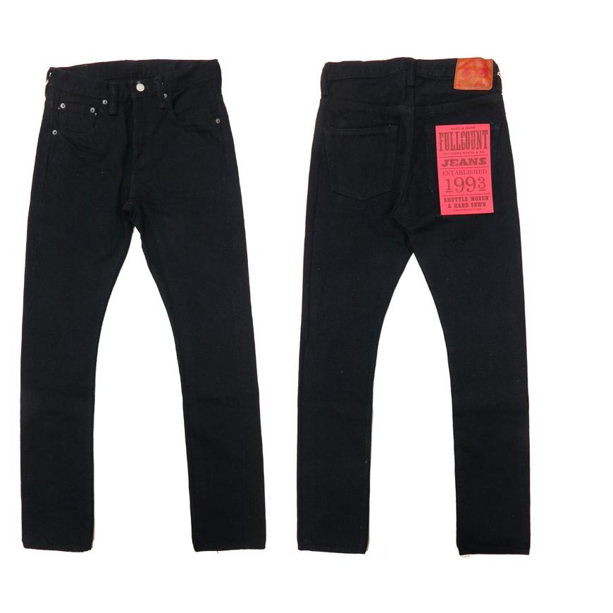 FULLCOUNT フルカウント 1109SRB SLIM インディゴ × ブラック FULLCOUNT フルカウント 1109SRB SLIM インディゴ × ブラック