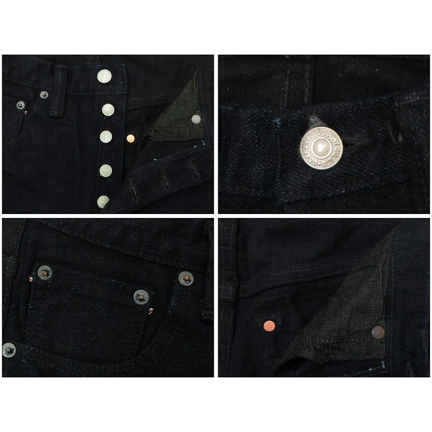 FULLCOUNT フルカウント 1109SRB SLIM インディゴ × ブラック FULLCOUNT フルカウント 1109SRB SLIM インディゴ × ブラック