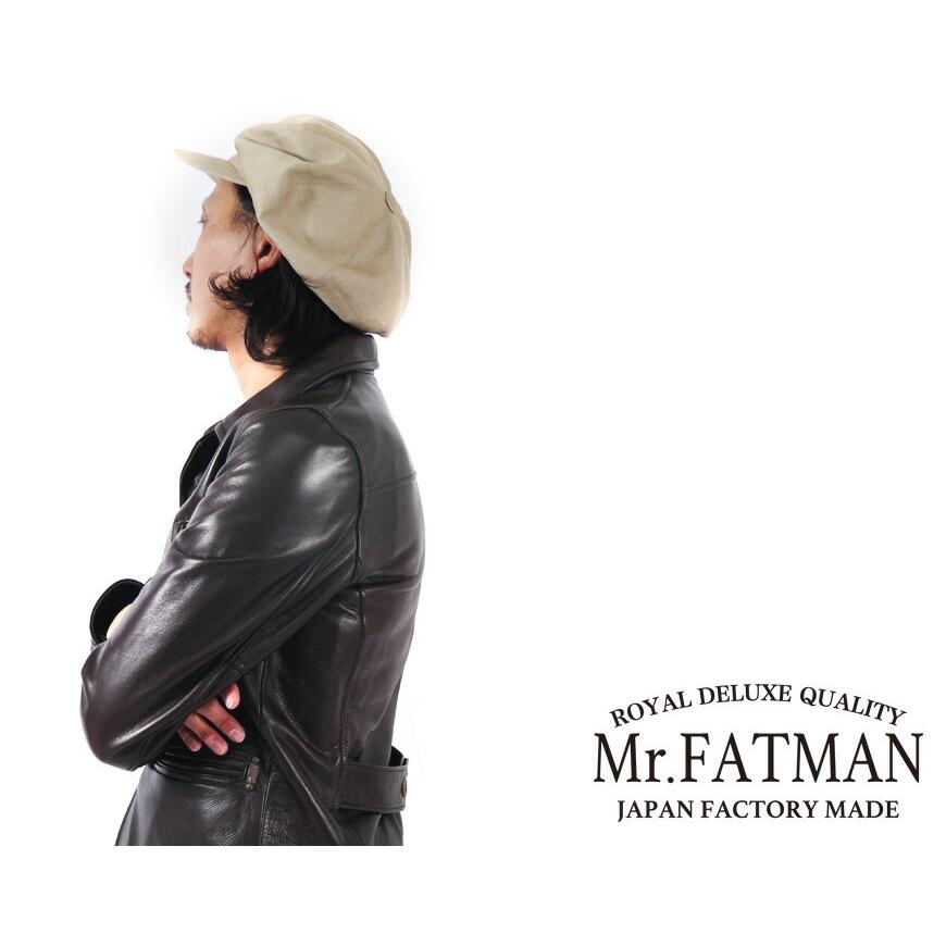 Mr.FATMAN ミスターファットマン ジョニー キャスケット コットンツイル THE FAT HATTER 5203603 【2021 ...