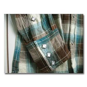 CREIGHTON クレイトン チェックウエスタンシャツ : EARTH MARKET