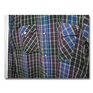 CREIGHTON クレイトン チェックウエスタンシャツ CREIGHTON クレイトン チェックウエスタンシャツ : EARTH MARKET