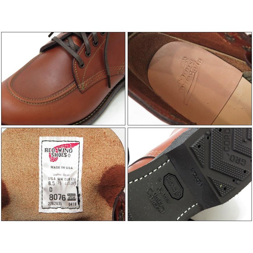 RED WING SHOES REDWING レッドウィング 1930s スポーツブーツ シガーリタン モックトゥ レザー ワーク Dワイズ ...