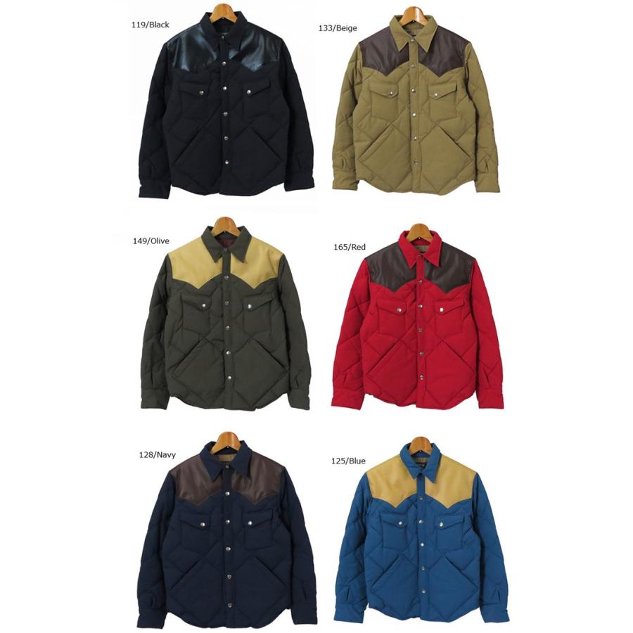 SUGAR CANE シュガーケーン ダウン ジャケット レザー ヨーク SUGAR CANE シュガーケーン ダウン ジャケット レザー ヨーク