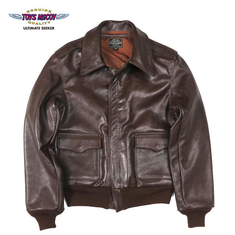 TOYS McCOY トイズマッコイ A-2 レザー フライトジャケット STAR TOYS McCOY トイズマッコイ A-2 レザー フライトジャケット STAR