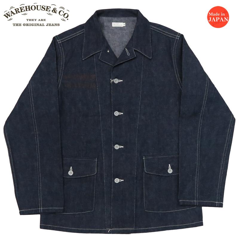 WAREHOUSE ウェアハウス 1930's U.S.ARMY デニム カバーオール ステンシルプリント ワークジャケット Lot.2186 : EARTH MARKET - 通販 ...