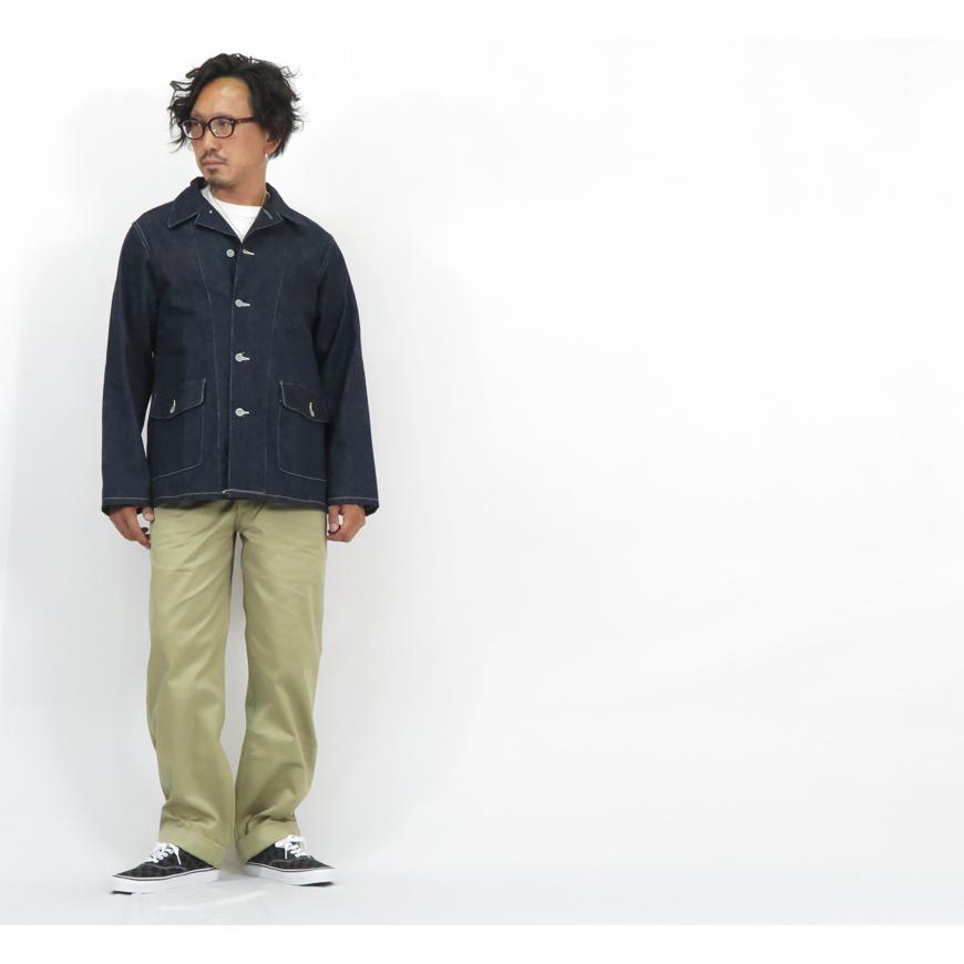 WAREHOUSE ウェアハウス 1930's U.S.ARMY デニム カバーオール ステンシルプリント ワークジャケット Lot.2186 : EARTH MARKET - 通販 ...