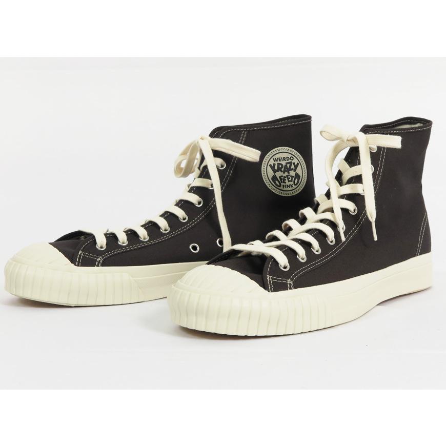WEIRDO（ウィアード） ハイカット スニーカー KRAXY FEET GLAD HAND グラッドハンド WRD-21-SS-G13 ...