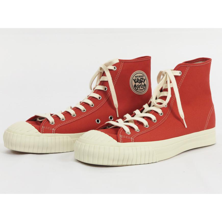 WEIRDO（ウィアード） ハイカット スニーカー KRAXY FEET GLAD HAND グラッドハンド WRD-21-SS-G13 ...