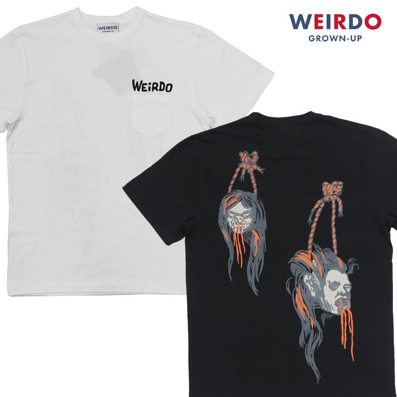 WEIRDO（ウィアード） 半袖 クルーネック Tシャツ 「VOODOO HEAD」 GLAD HAND グラッドハンド WRD-23-SS ...