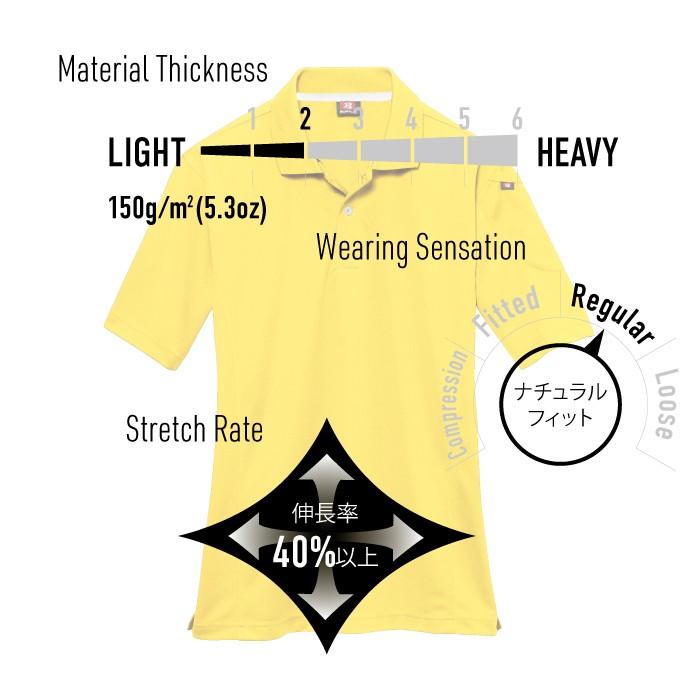 BURTLE 305 送料無料 ネーム無料 刺繍無料 半袖ポロシャツ ドライタッチ 消臭 袖マルチポケットSS~3L : アースターユニホームYahoo!店 - 通販 - Yahoo!ショッピング