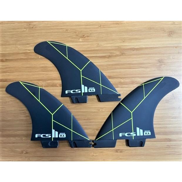 FCS 送料無料 日本正規品 FCS2 II KA PC THRUSTER KOLOHE ANDINO コロヘ・アンディーノ 3FIN トライフィン 新品3本セット S M L : EARTH ...