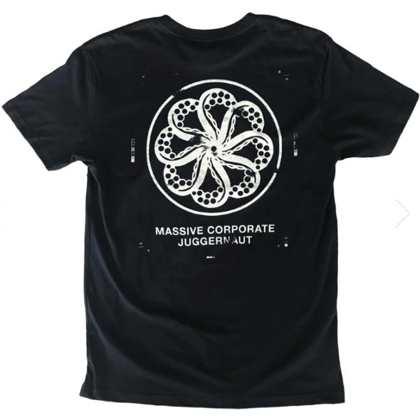 OCTOPUS 日本正規品 送料無料 IS REAL JUGGERNAUT TEE オクトパス ロゴ T SHIRT デッキパッド ...