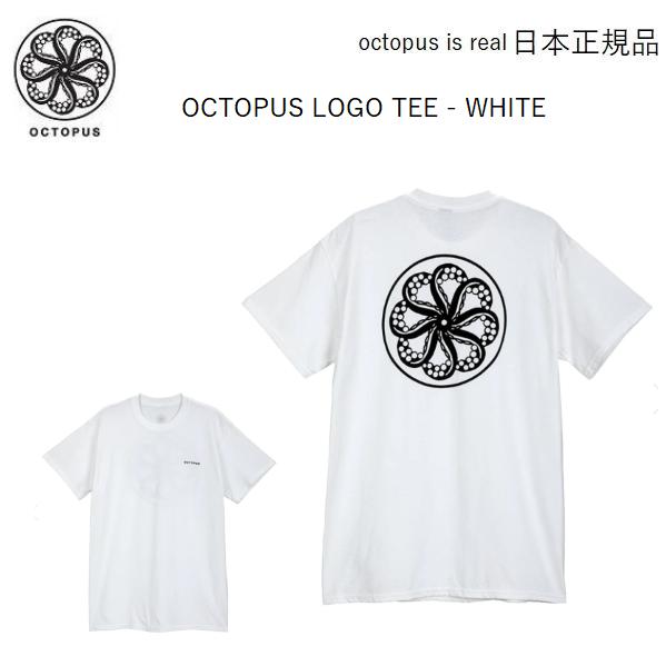 日本正規品 送料無料 OCTOPUS IS REAL LOGO TEE オクトパス ロゴ T SHIRT デッキパッド SURFING ...