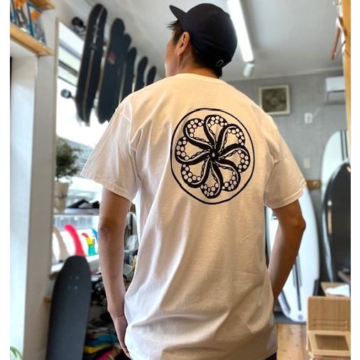 日本正規品 送料無料 OCTOPUS IS REAL LOGO TEE オクトパス ロゴ T SHIRT デッキパッド SURFING ...