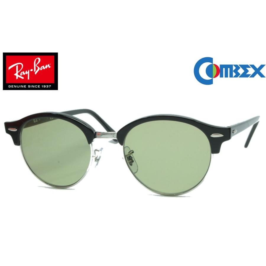 Ray-Ban レイバン CLUBROUND RB4246V(49)Black COMBEX Polawing SPX103 HM : コン ...