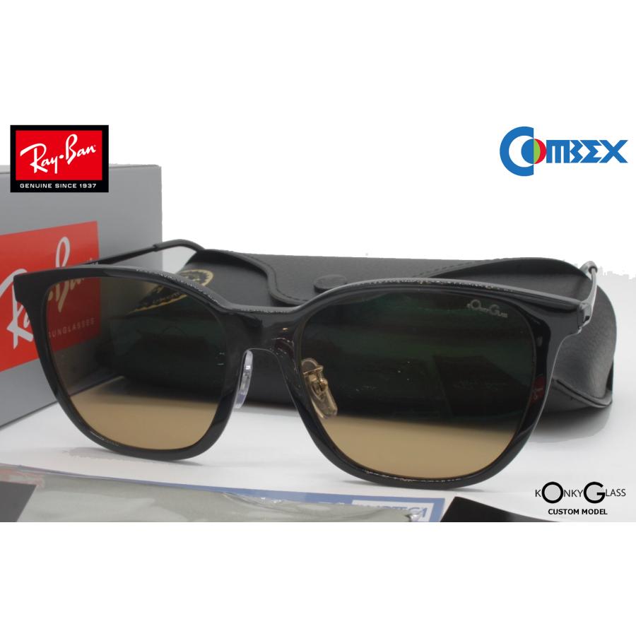 Ray-Ban レイバン RB4333D BLACK 55 コンベックス 偏光 106 オレンジ ハードマルチ : コンキーグラス工房 ...