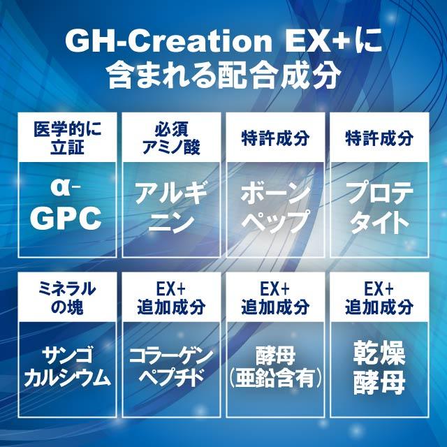 GH Creation EX+ 270粒 5個セット ジーエイチ クリエーション EXプラス 身長 成長 ホルモン サポート サプリメント ...