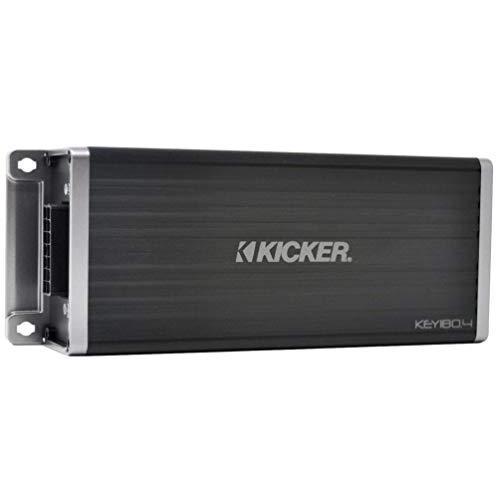 Kicker KEY180.4 4x45W 4-Ch フルレンジ スマートアンプ スタート/ストップ機能付き :B079H2CPN1:イーストリバー - 通販 - Yahoo!ショッピング