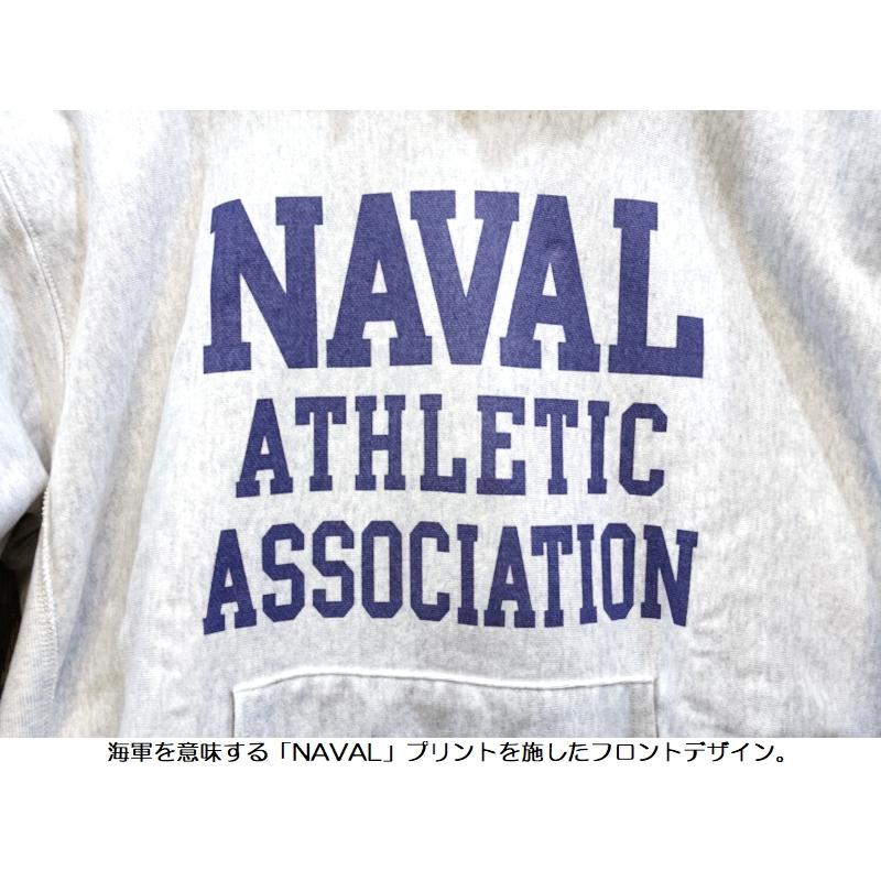 Pherrow's フェローズ 'NAVAL'プルオーバースウェットパーカー EASY NAVY 23W-PRHP1 長袖 リバースウィーブ 国産 日本製 メンズ アメカジ 送料無料 ...