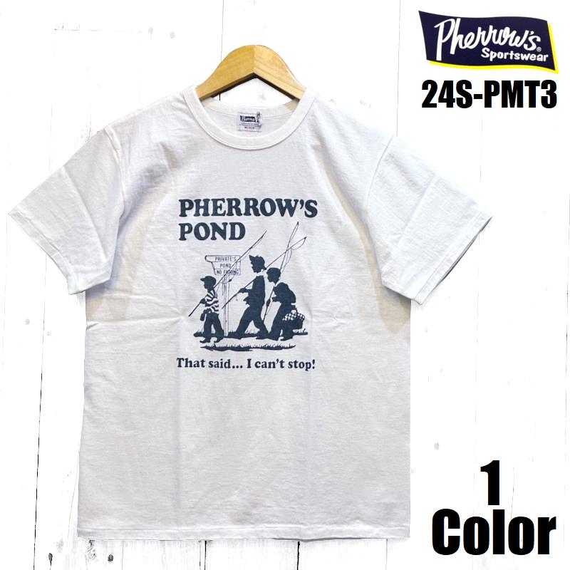 Pherrow's フェローズ 'USMC'プリントTシャツ EASY NAVY 24S-PMT3 半袖 国産 日本製 メンズ アメカジ 送料無料 : EASY NAVY ヤフーショッピング店 ...