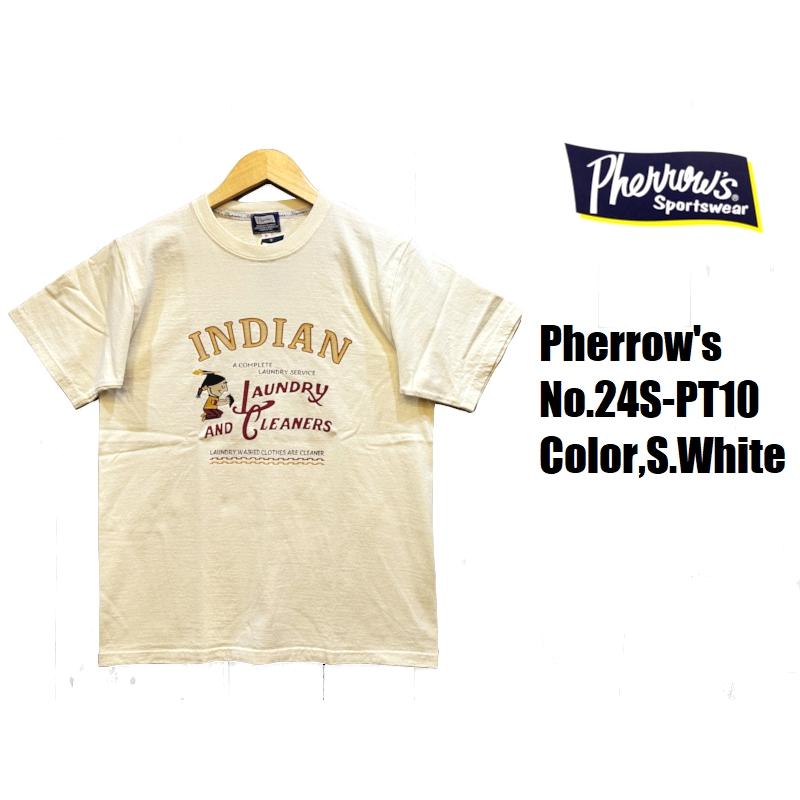 Pherrow's フェローズ 'INDIAN'プリントTシャツ EASY NAVY 24S-PT10 半袖 メンズ アメカジ 送料無料 : EASY NAVY ヤフーショッピング店 - 通販 ...