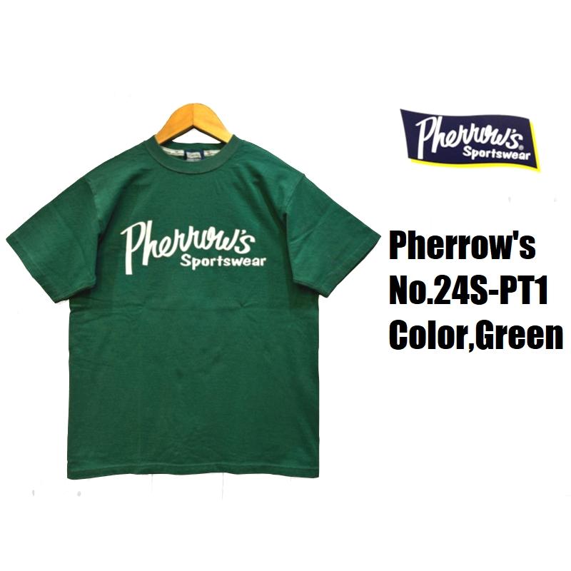 Pherrow's フェローズ 'Pherrow's'ロゴプリントTシャツ EASY NAVY 24S-PT1 半袖 メンズ アメカジ 送料無料 : EASY NAVY ヤフーショッピング店 ...