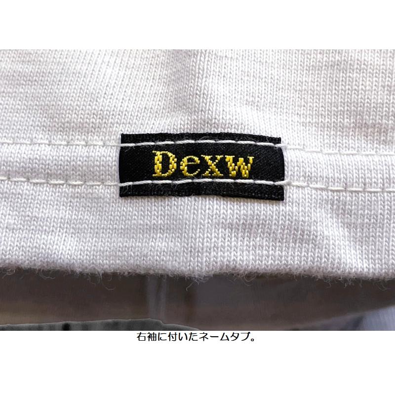 DELUXEWARE デラックスウエア 'DX3'プレーンTシャツ EASY NAVY DXT-PB 半袖 無地 国産 日本製 メンズ ...