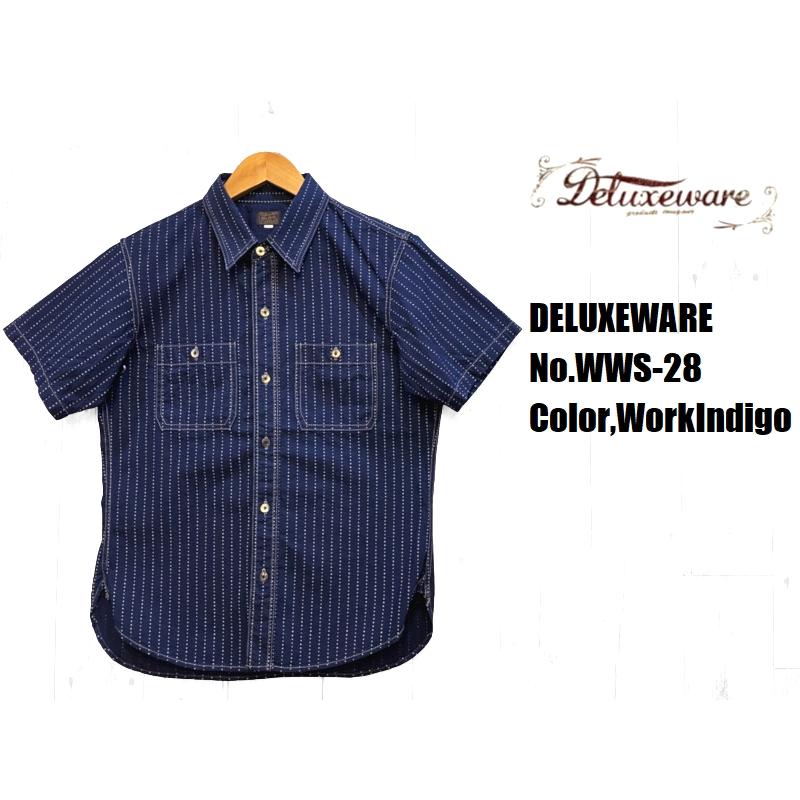 DELUXEWARE デラックスウエア 'ZZ.WABASH'ワークシャツ EASY NAVY WWS-28 半袖 国産 日本製 メンズ アメカジ 送料無料 : EASY NAVY ヤフー ...