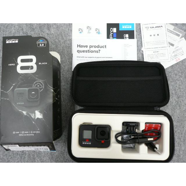 未使用品】 ゴープロ GoPro HERO8 Black ウェアラブルカメラ アクションカメラ CHDHX-802-FW ヒーロー8 ブラック : 001u08395 : プロテクション ...