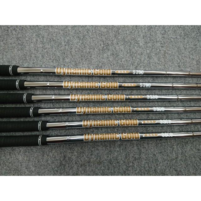 DUNLOP @【中古】 セレクトストア限定 スリクソン SRIXON ZX7 MKII MK2 #6-PW AW 6本 アイアンセット Dynamic Gold D.S.T. (S200 ...