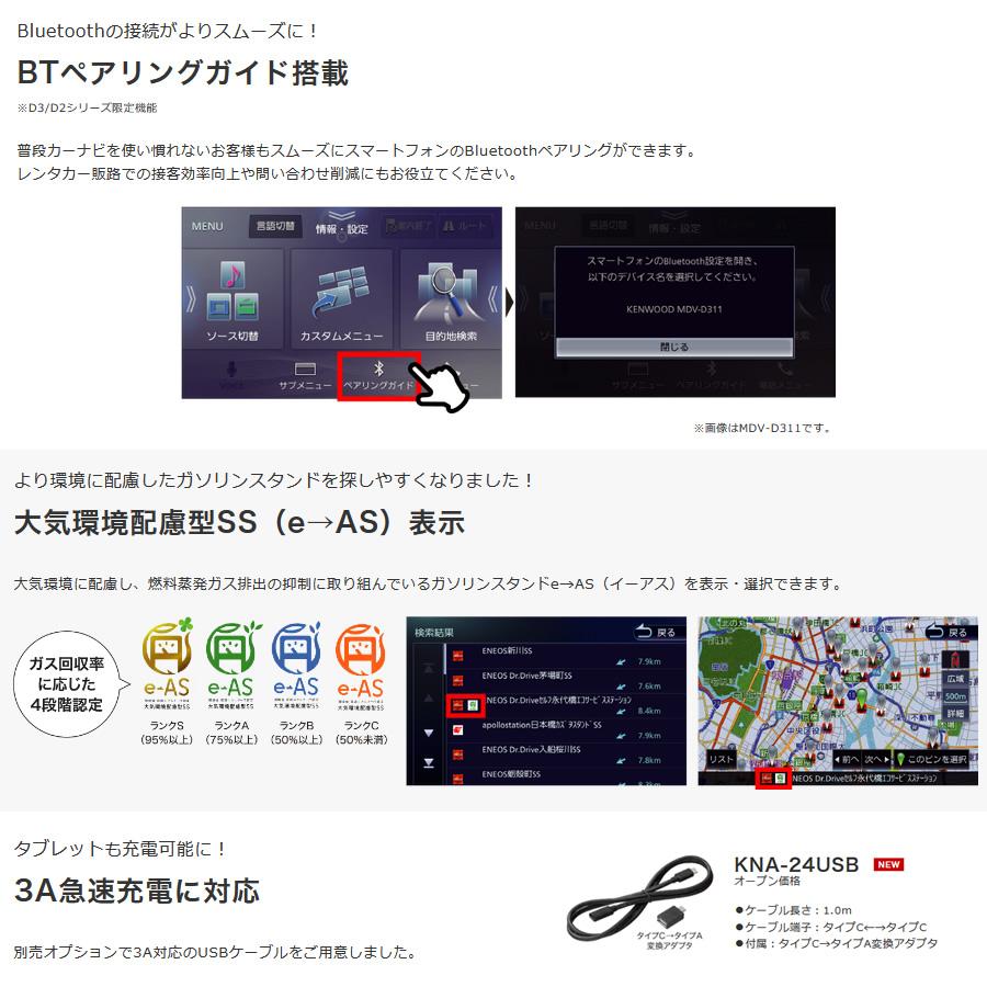 彩速ナビ @【未使用品】 ケンウッド MDV-D311 カーナビ 7V型 180mm : プロテクション - 通販 - Yahoo!ショッピング