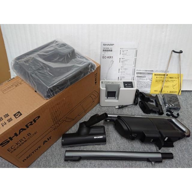SHARP @【未使用品】 シャープ EC-KR1-B 充電式掃除機 RACTIVE Air ブラック 紙パック式 スティック コードレス 掃除機 アクティブエア : プロテクション - 通販 ...