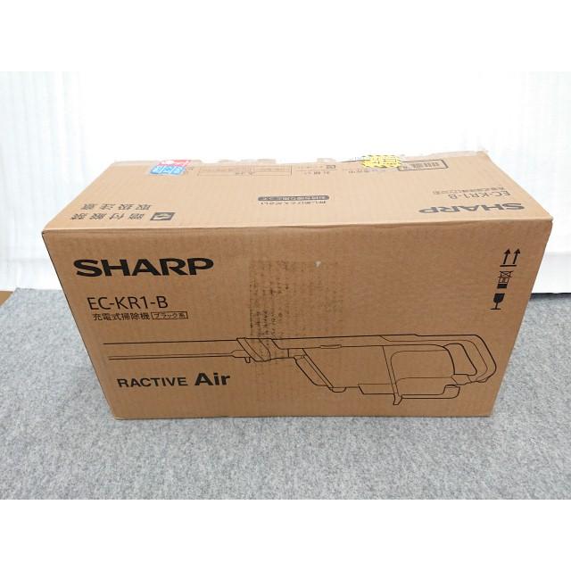 SHARP @【未使用品】 シャープ EC-KR1-B 充電式掃除機 RACTIVE Air ブラック 紙パック式 スティック コードレス 掃除機 アクティブエア : プロテクション - 通販 ...