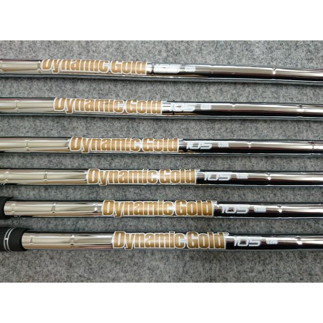 DUNLOP @【中古】 松山英樹 SRIXON Z-FORGEDII Zフォージド2 #5-PW 6本 アイアンセット Dynamic Gold 105 (S200) ダンロップ ...